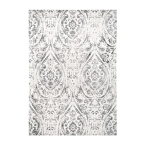 Click here for Nicole Miller Patio Sofia Juniper Damask Loomed Re... prices