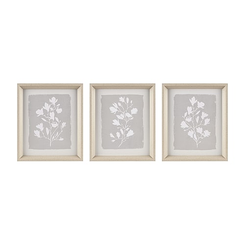Click here for Madison Park Fair Florets 3-pc. Framed Wall Art Se... prices