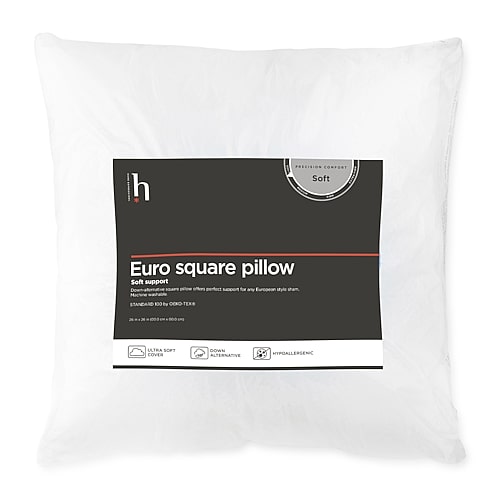 Click here for Home Expressions Euro Square Pillow  One Size  Whi... prices