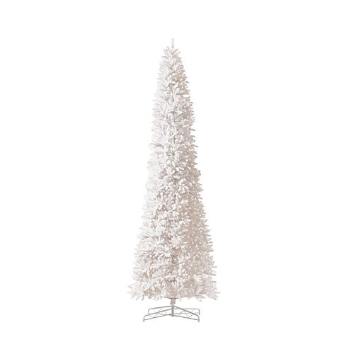 Click here for Nearly Natural Slim Faux 12 Foot Pre-Lit Fir Chris... prices