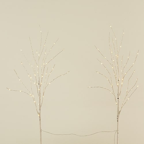 Click here for Nearly Natural 2.5 Faux Birch 2-pc. Decorative Bra... prices