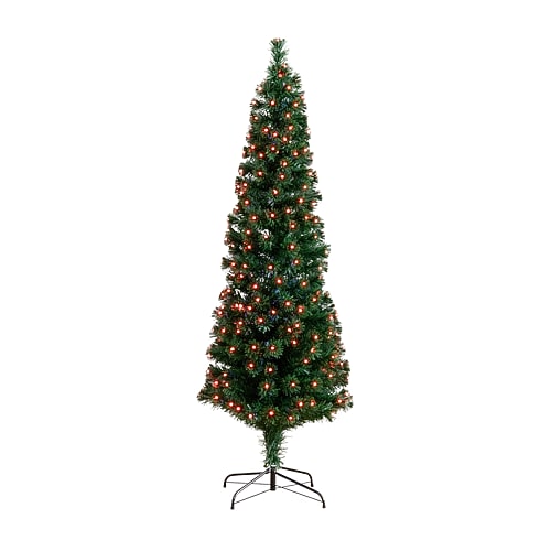 Click here for Nearly Natural Fiber Optic Faux 6 Foot Pre-Lit Pin... prices