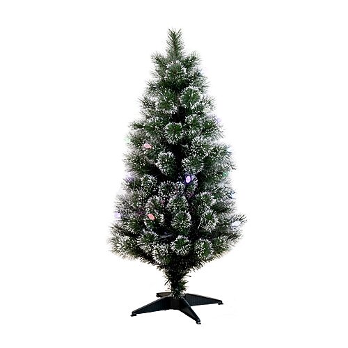 Click here for Nearly Natural Fiber Optic Faux 4 Foot Pre-Lit Pin... prices