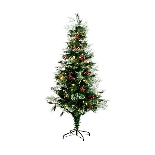 Click here for Nearly Natural Fiber Optic Faux 6 Foot Pre-Lit Pin... prices