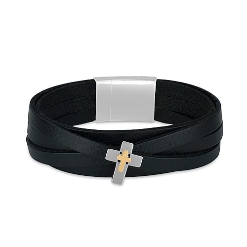 Click here for Mens Stainless Steel Wrap Bracelet  One Size prices
