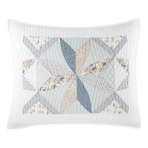 Click here for Linden Street Blueridge Pillow Sham  One Size  Blu... prices