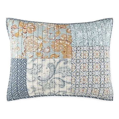 Click here for Linden Street Westgrove Pillow Sham  One Size  Blu... prices
