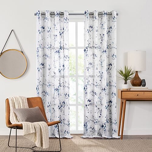 Click here for Fieldcrest Arden Watercolor Bouquet Cotton Grommet... prices