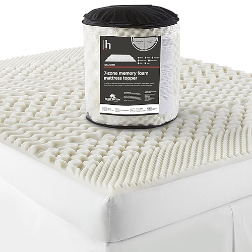Click here for Home Expressions 7-Zone Memory Foam Mattress Toppe... prices