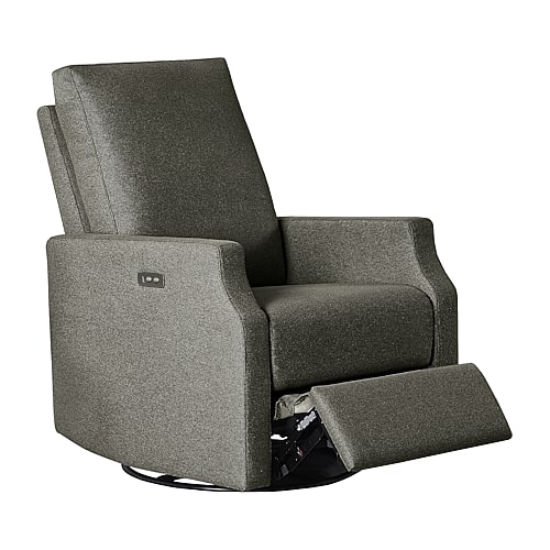 Click here for Louie Power Swivel Glider Recliner  One Size  Gray prices