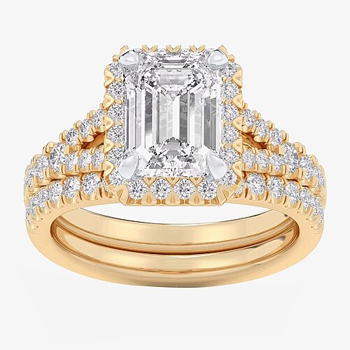 Click here for (G-H / Si1-Si2) Womens 2 7/8 CT. T.W. Lab Grown Wh... prices