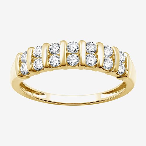 Click here for Sterling Silver Womens 1/2 CT. T.W. Lab Grown Whit... prices