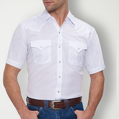 Click here for Ely Cattleman Snap Front Mens Short Sleeve Classic... prices