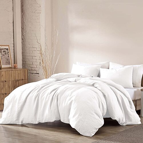 Riverbrook Home Logan Midweight Down Alternative Comforter Set  One Size  White