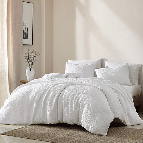 Riverbrook Home Walsh Matelasse 4-pc. Midweight Down Alternative Comforter Set  One Size  White
