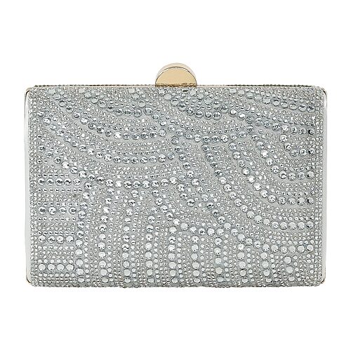 Click here for American Glamour Badgley Mischka Crystal Tab Beade... prices