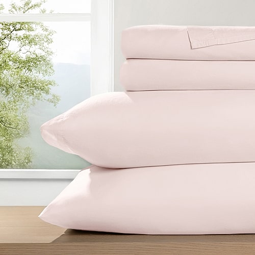 Soft Essentials Ultra-Soft 100 Cotton Solid Sheet Set