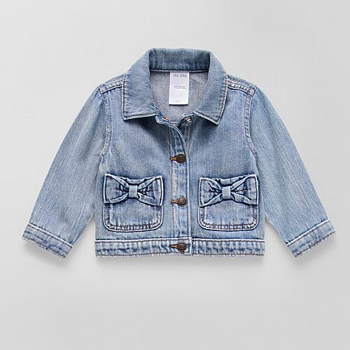 Click here for Okie Dokie Baby Girls Denim Lightweight Jacket  9... prices