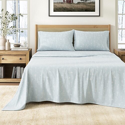 Click here for Linery 100 Turkish Cotton Lodge Flannel Sheet Set... prices