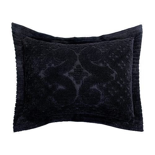 Click here for Better Trends Ashton Standard Sham  One Size  Blac... prices
