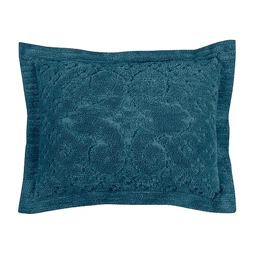 Click here for Better Trends Ashton Standard Sham  One Size  Blue prices