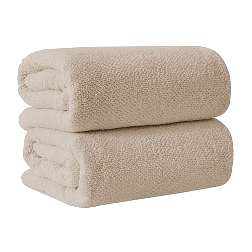 Click here for Linery Cotton Oversized 2-pc. Bath Sheet  One Size... prices