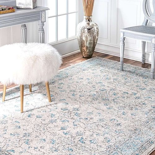 Click here for nuLoom Vintage Rio Rug  One Size  Blue prices