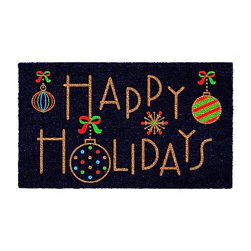 Click here for Calloway Mills Happy Holidays Outdoor Rectangular... prices