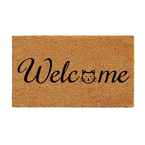 Click here for Calloway Mills Kitty Welcome Outdoor Rectangular D... prices