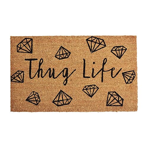 Click here for Calloway Mills Thug Life Outdoor Rectangular Doorm... prices