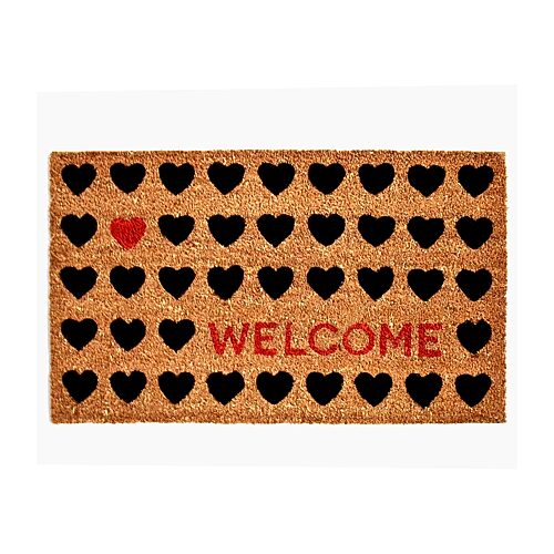 Click here for Calloway Mills Heart Welcome Outdoor Rectangular D... prices