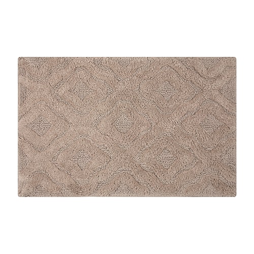 Click here for Knightsbridge Link Bath Rug  One Size  Brown prices