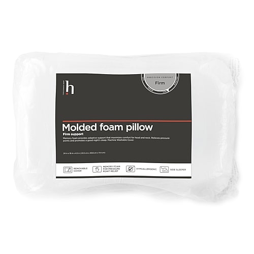 Click here for Home Expressions Molded Foam Firm Support Pillow... prices