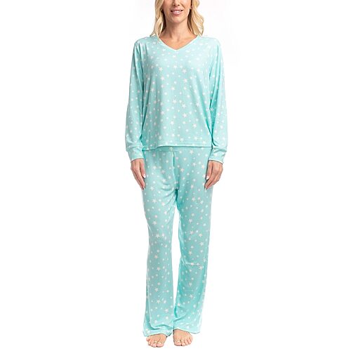 Click here for Goodnight Kiss Max and Relax Pant Set - Aqua Stars prices