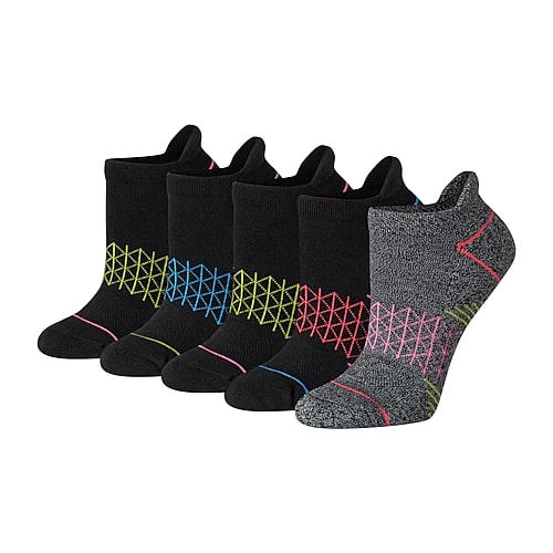 Click here for Hanes Absolute Active Heel Tab Womens 5 Pair No Sh... prices