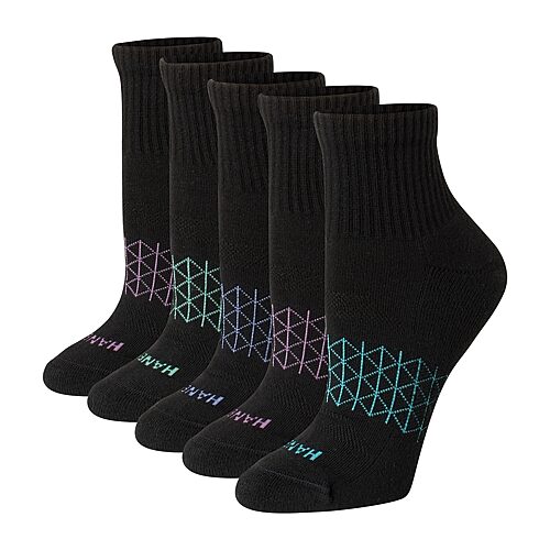 Click here for Hanes Absolute Active Heel Tab Womens Breathable 5... prices