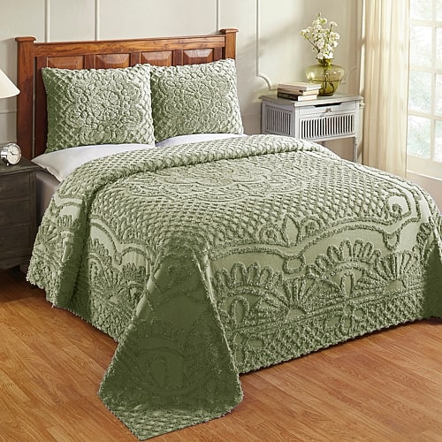 Click here for Better Trends 3pc Chenille Trevor Bedding Set  One... prices