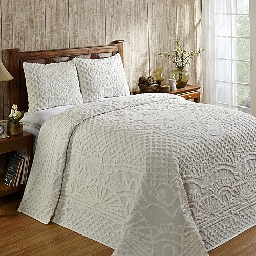 Click here for Better Trends 3pc Chenille Trevor Bedding Set  One... prices