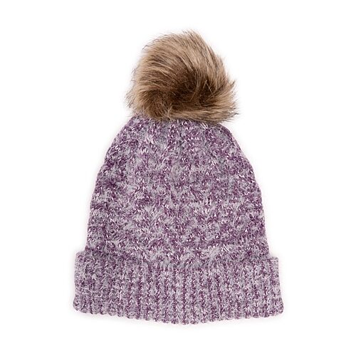 Click here for Muk Luks Womens Beanie  One Size  Purple prices