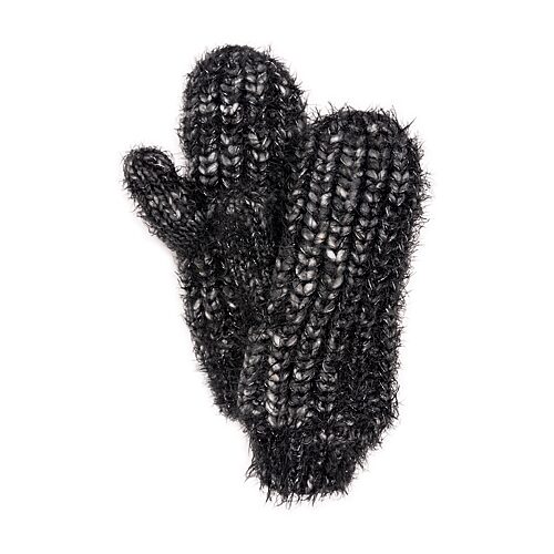 Click here for Muk Luks Womens Chunky Space Dye Eyelash Mitten -... prices