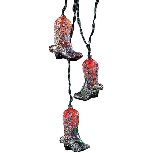 Click here for Kurt Adler 10-Light Glitter Boots Indoor Light Set... prices
