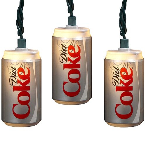 Click here for Kurt Adler 10-Light Diet Coke Can Light Set  One S... prices