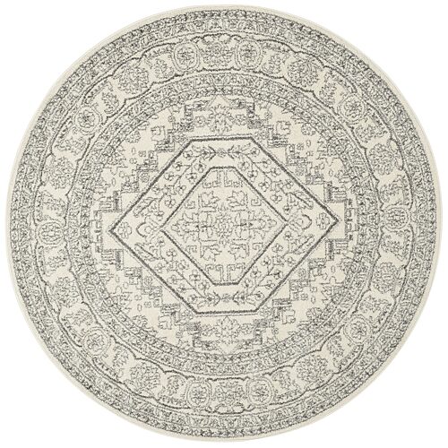 Click here for Safavieh Clyde Round Rug  One Size  White prices