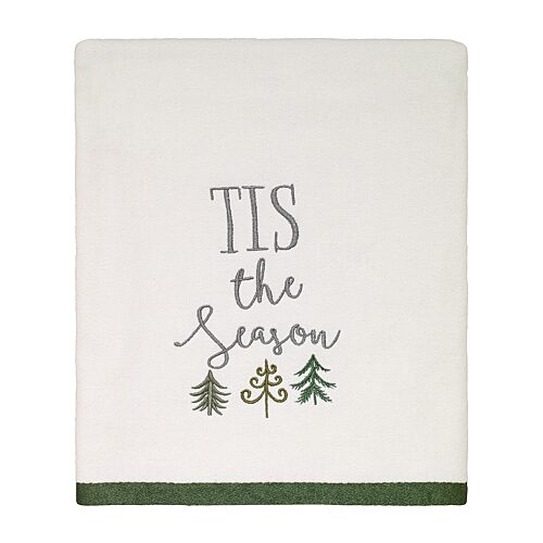 Avanti Christmas Tree Bath Towel Collection