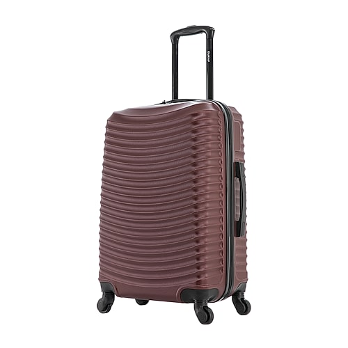 Click here for Dukap Adly 24 Inch Hardside Lightweight Checked Sp... prices