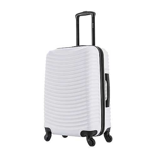 Click here for Dukap Adly 24 Inch Hardside Lightweight Checked Sp... prices