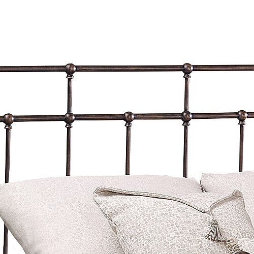 Click here for Jacob Metal Headboard  One Size  Brown prices