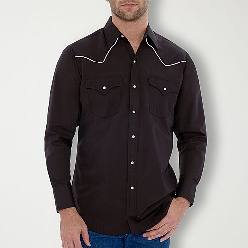 Click here for Ely Cattleman Piped-Yolk Mens Long Sleeve Classic... prices