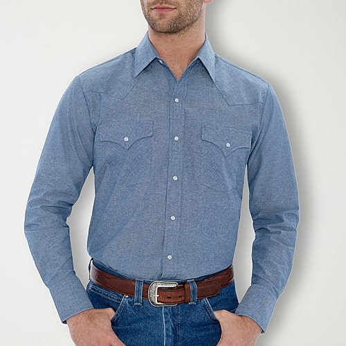 Click here for Ely Cattleman Mens Long Sleeve Regular Fit Big and... prices