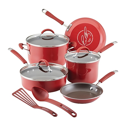 Click here for Rachael Ray 10pc. Cucina Porcelain Enamel Nonstick... prices